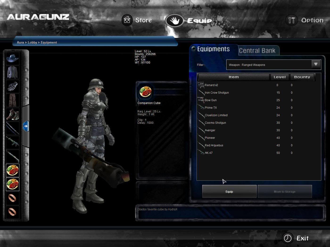 Weapons | RaGEZONE - MMO Development Forums